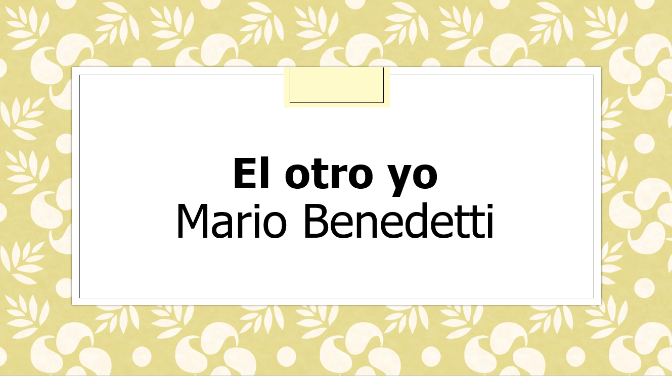 El otro yo – La Revista CR